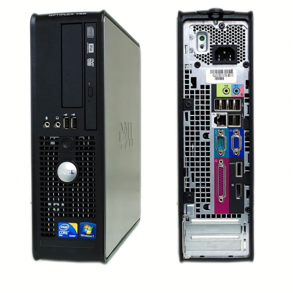 Dell 760 SFF / CORE 2 DUO E8400 / 4GB DDR2 256GB SSD Windows 10 – VORPC